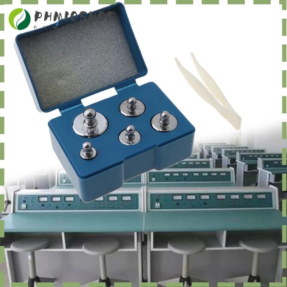 MIOSHOP 5pcs/set Digital Scale Calibration Weight Set Professional Weight Measurement 5g-50g ...