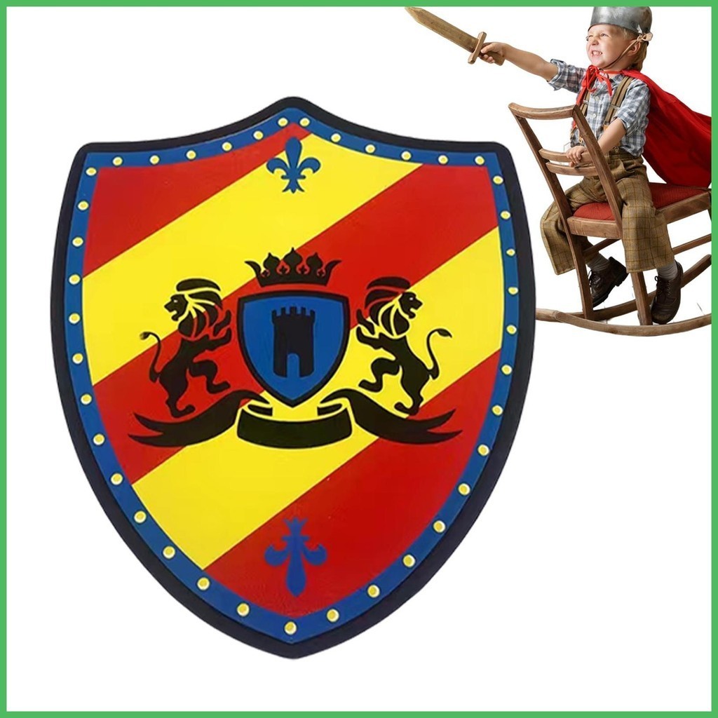 Medieval Pretend Play Foam Toy Foam Medieval Shield Toy Portable ...