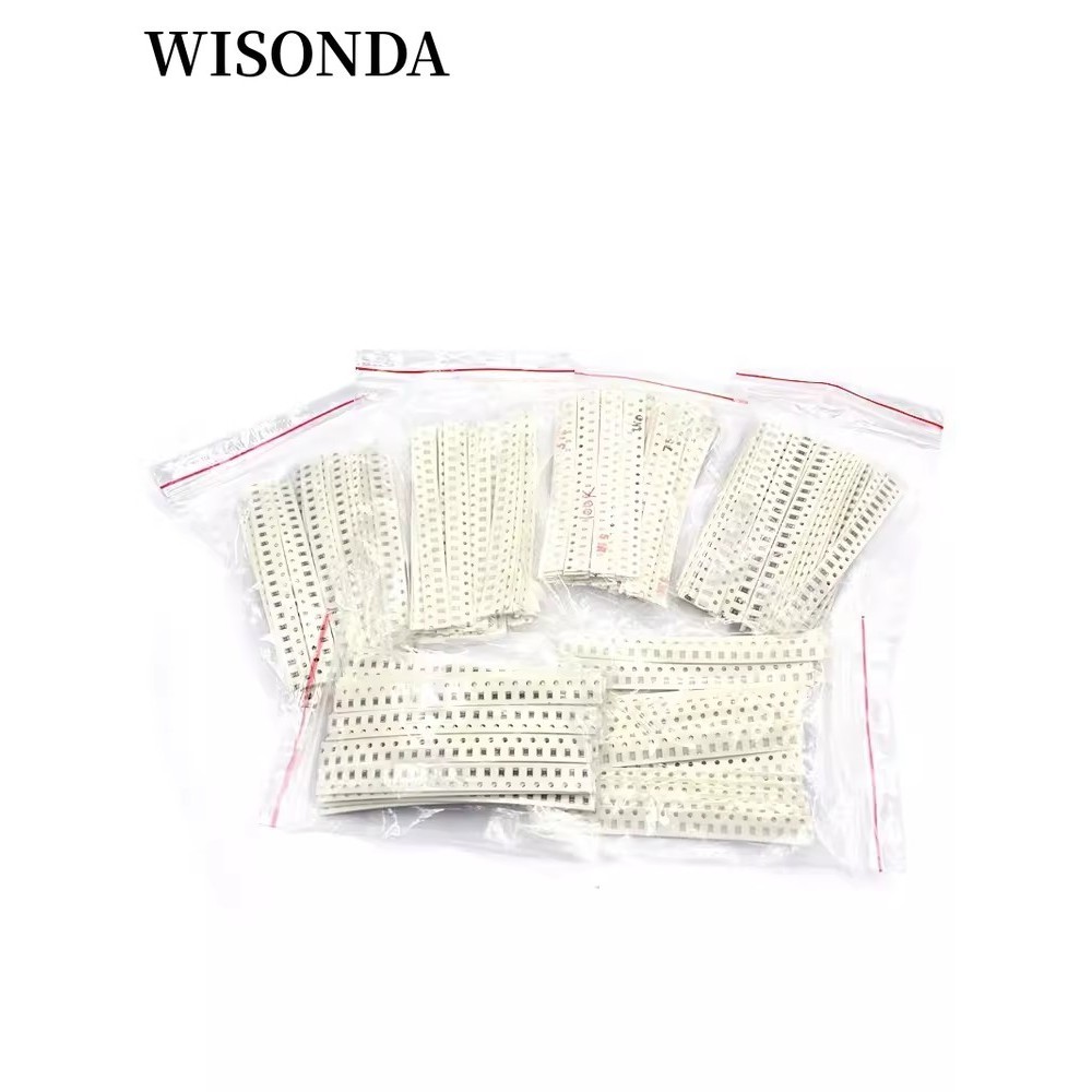 1206 0805 0603 0402 0201 SMD Resistor Sample Assorted Kit 1Ohm-1M ohm 1 ...
