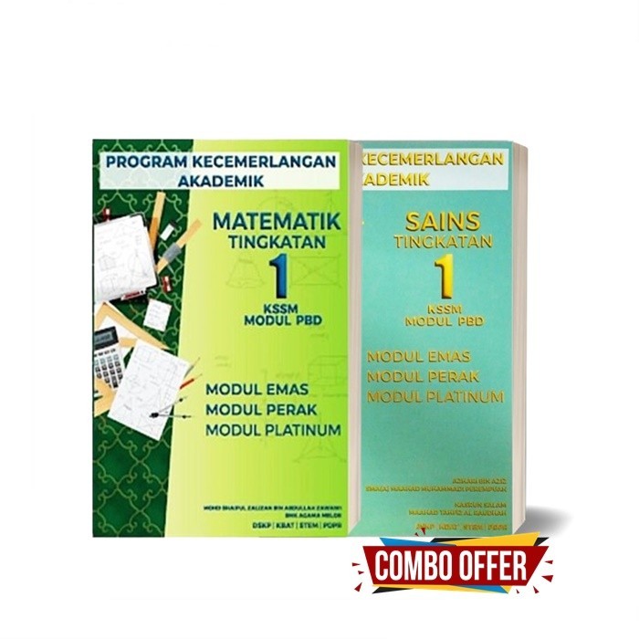 Kssm Form 1 Mathematics & Science Module Combo | Shopee Philippines