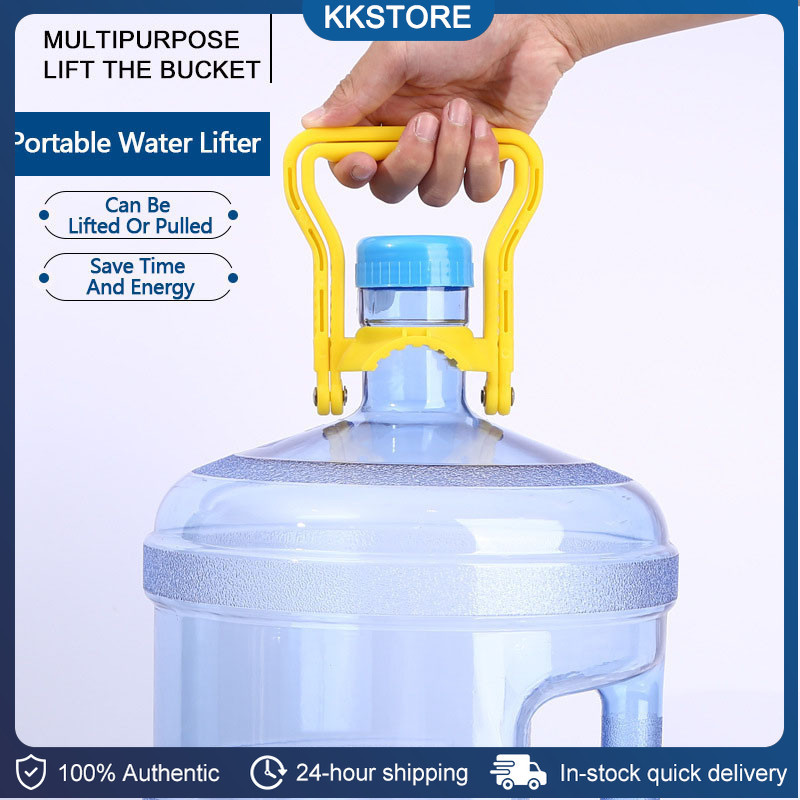 Portable Water Lifter Gallon Holder Lifter Round Handle Vat Folding ...