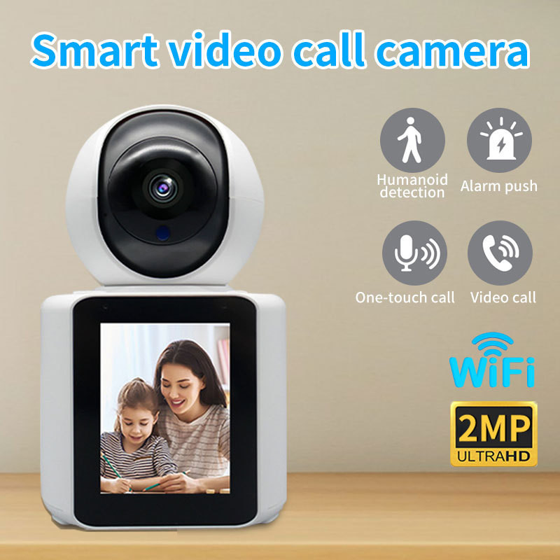 New Camera Surveillance HomeAIIntelligent Two-Way One-Click Video Call ...