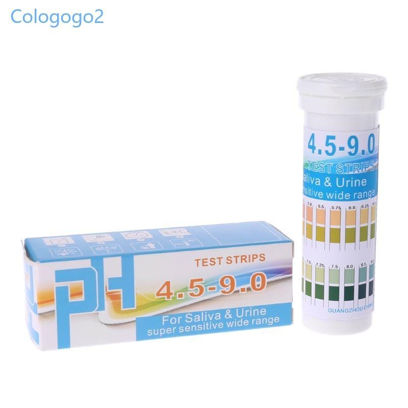 Cologogo2 Upgraded pH Test Strips for Urine Saliva Body pH Testing ...