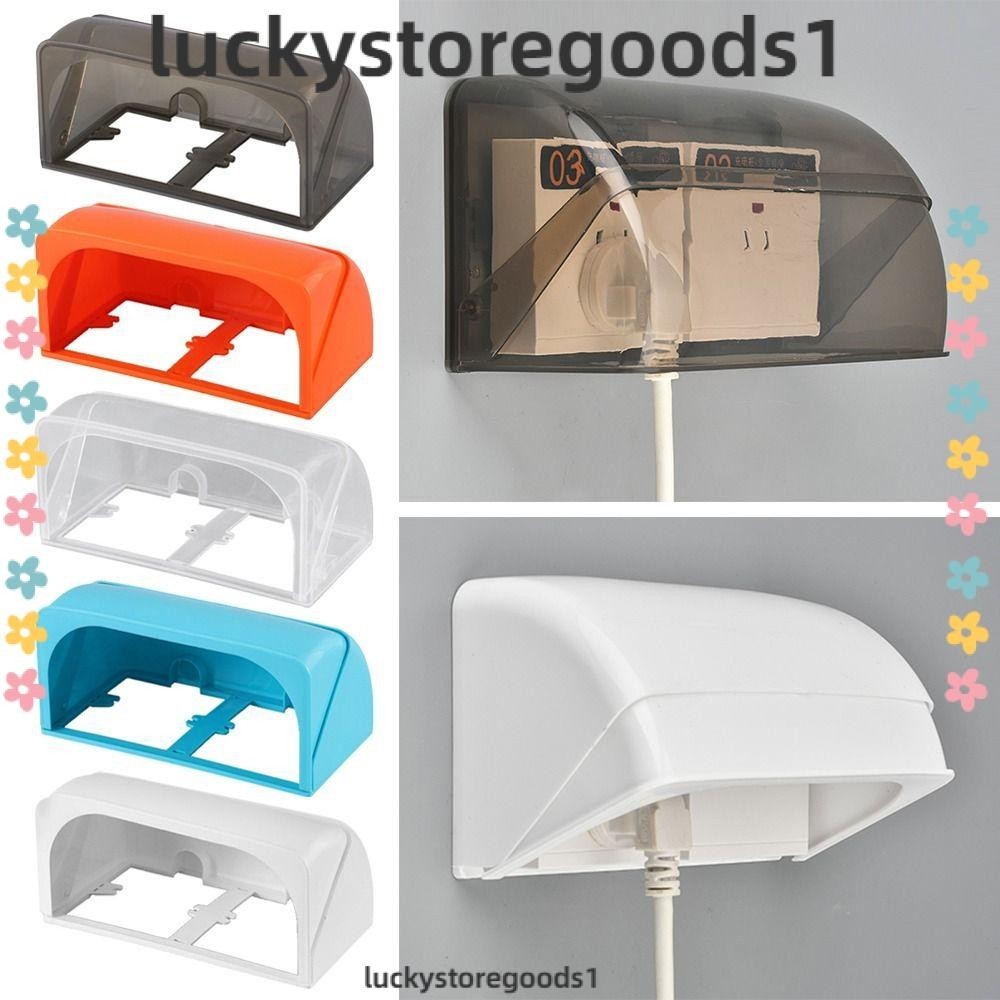 LUCKYSTOREGOODS Switch Protective Cover, Wall-mounted Plastic Socket ...