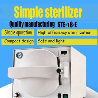 autoclave machine Autoclave Steam Sterilizer18L DentalTABLE TOP AUTO ...