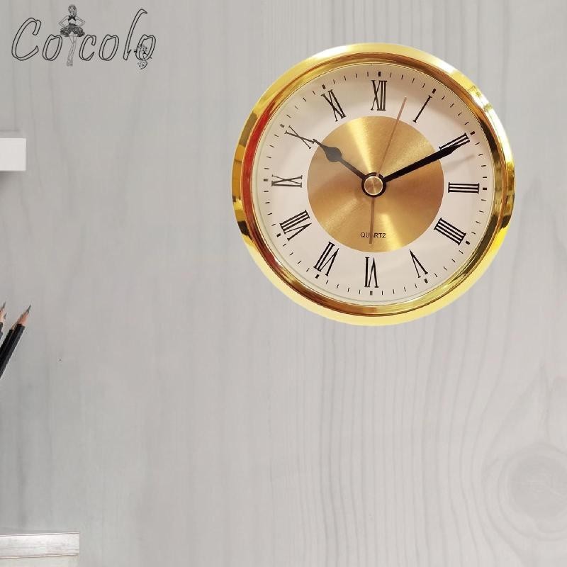 [sparkfire1] Clock Insert 89mm Wall Clock Miniature Clock Clock Insert ...