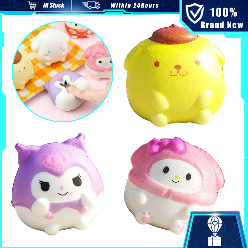 Melody Squishy Cinnamoroll Squishy Toys Fidget Toy Anti Anxiety ...