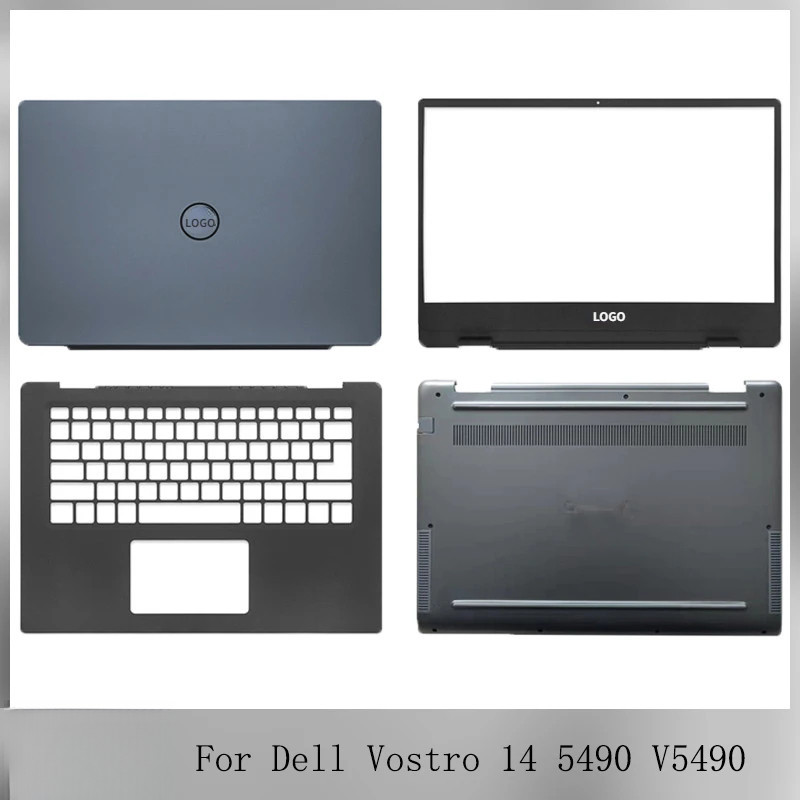 New Housing For Dell Vostro 14 5490 V5490 Laptop LCD Back Cover Front ...