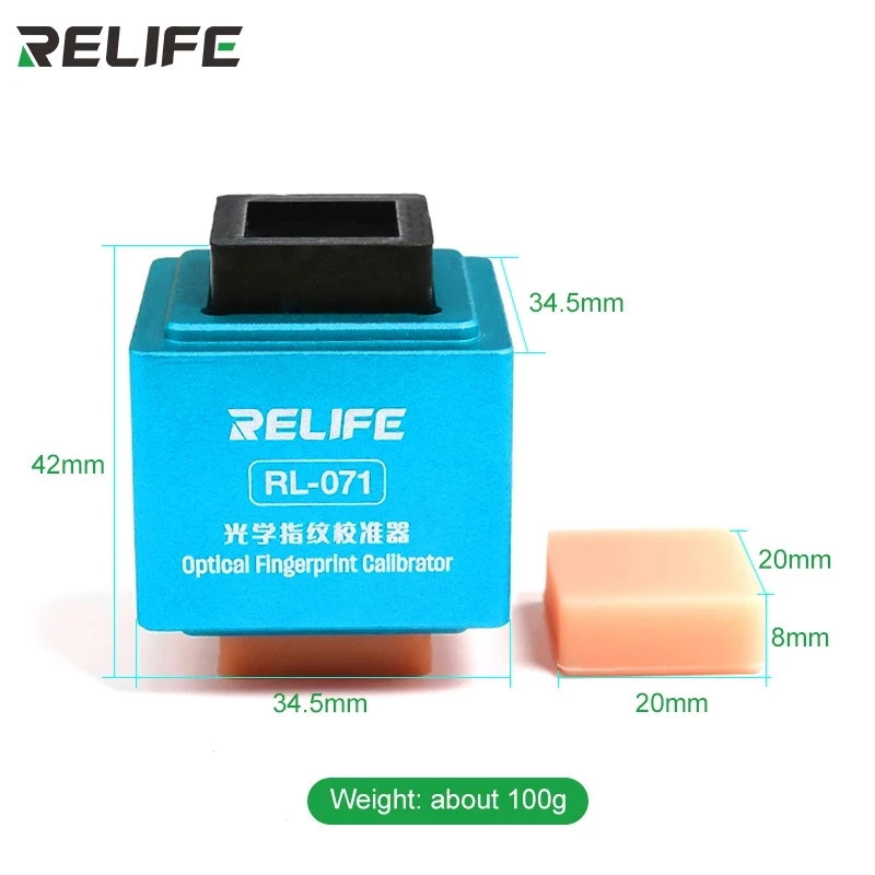 RELIFE RL-071 RL-071A Fingerprint Calibrator for Mobile Phone Repair High Recognition Rate ...