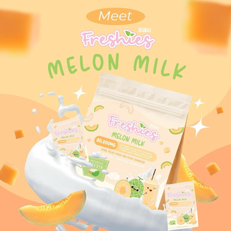 Freshies Melon Milk (Collagen Drink) by Juju Glow | Shopee Philippines