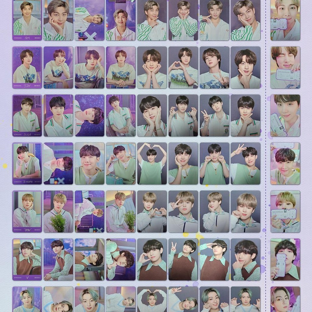 Kpop Idol Bangtan Boys Min Yoon Gi New Album Lome Card | Shopee Philippines