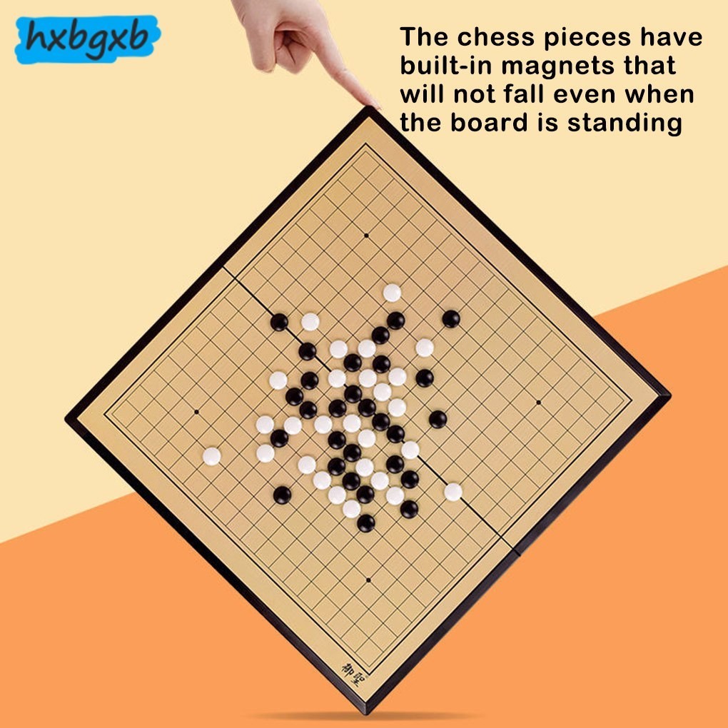 HXBGXB Professional Foldable Go Game Pieces Board Set Gobang Games ...