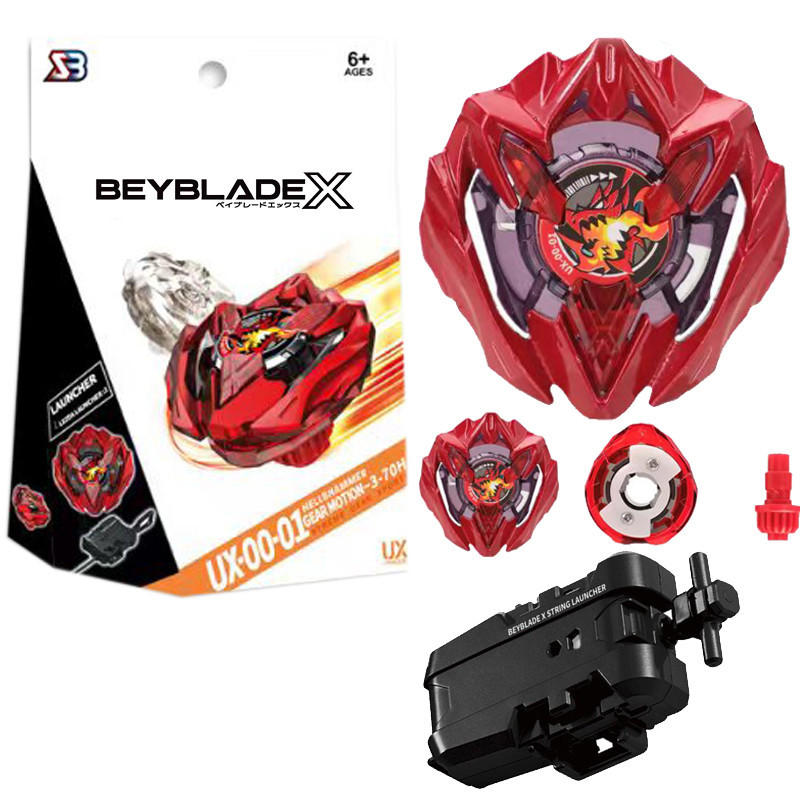 Beyblade X UX00-01 Dran Buster Beyblade Xtreme with Launcher Grip Set for Beyblade Burst Kid ...
