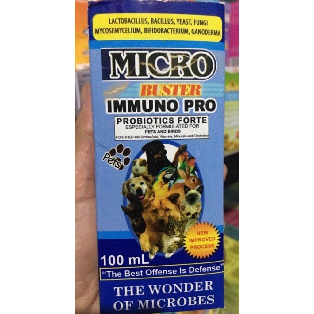 Micro Buster Immuno Pro Probiotics Forte Fortified Especially ...