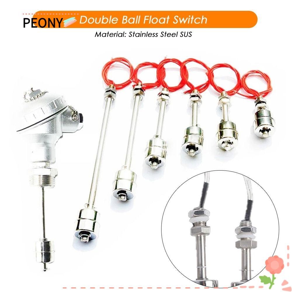 PEONY Float Switch Professional Double Ball Float Switch Water Level ...