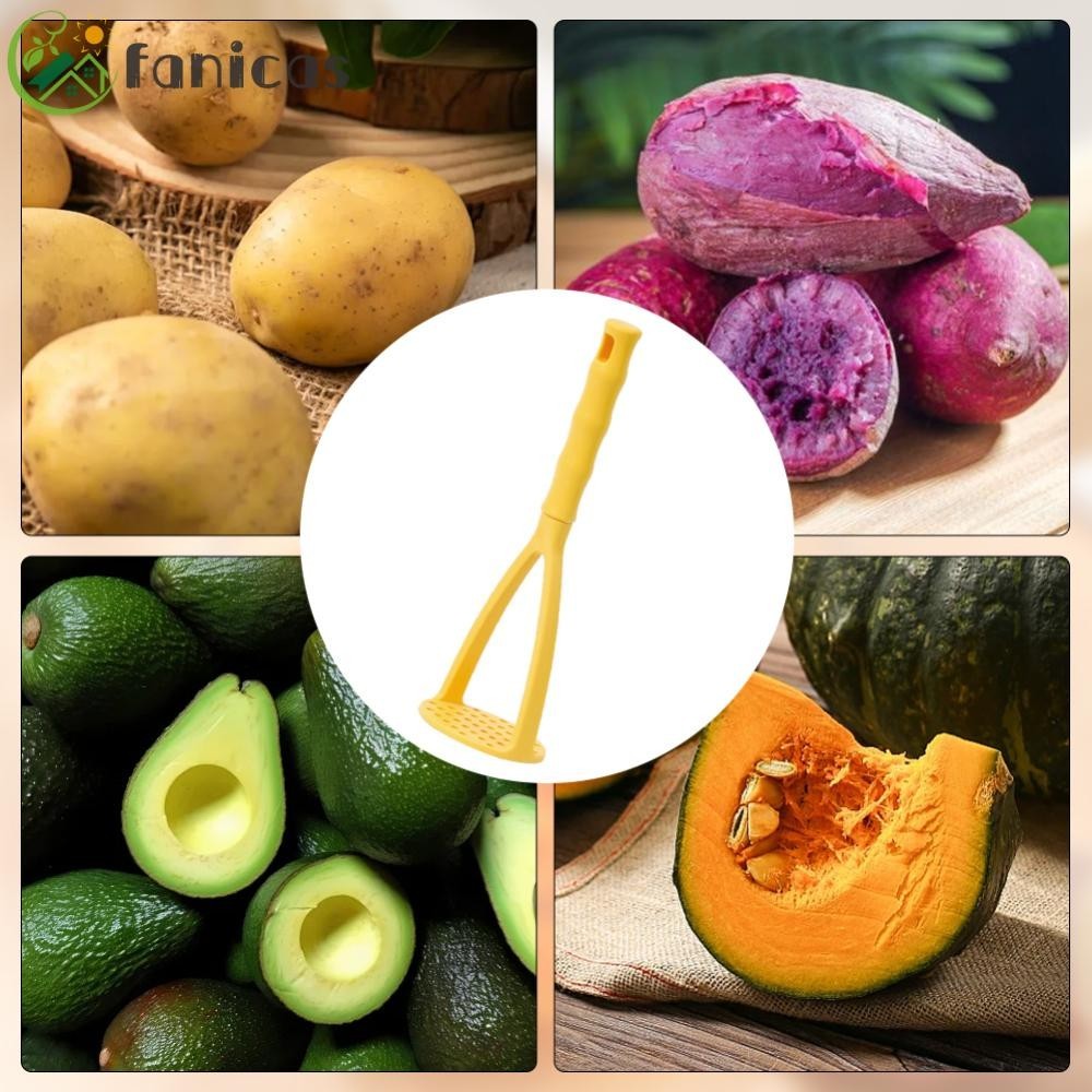 Manual Potato Masher Carrot Press Machine Ergonomic Handle for Fruits ...