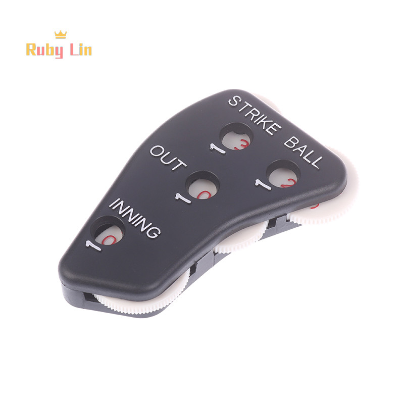 Ruby Lin 4 Wheel Referee Counter Referee Indicator Baseball Clicker ...