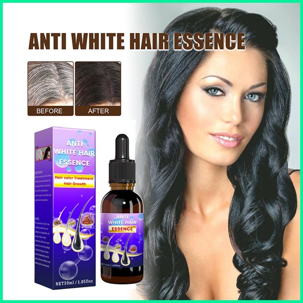 30ml Anti-grey Hair Essence To Restore Gray Hair Natural Hair Color ...
