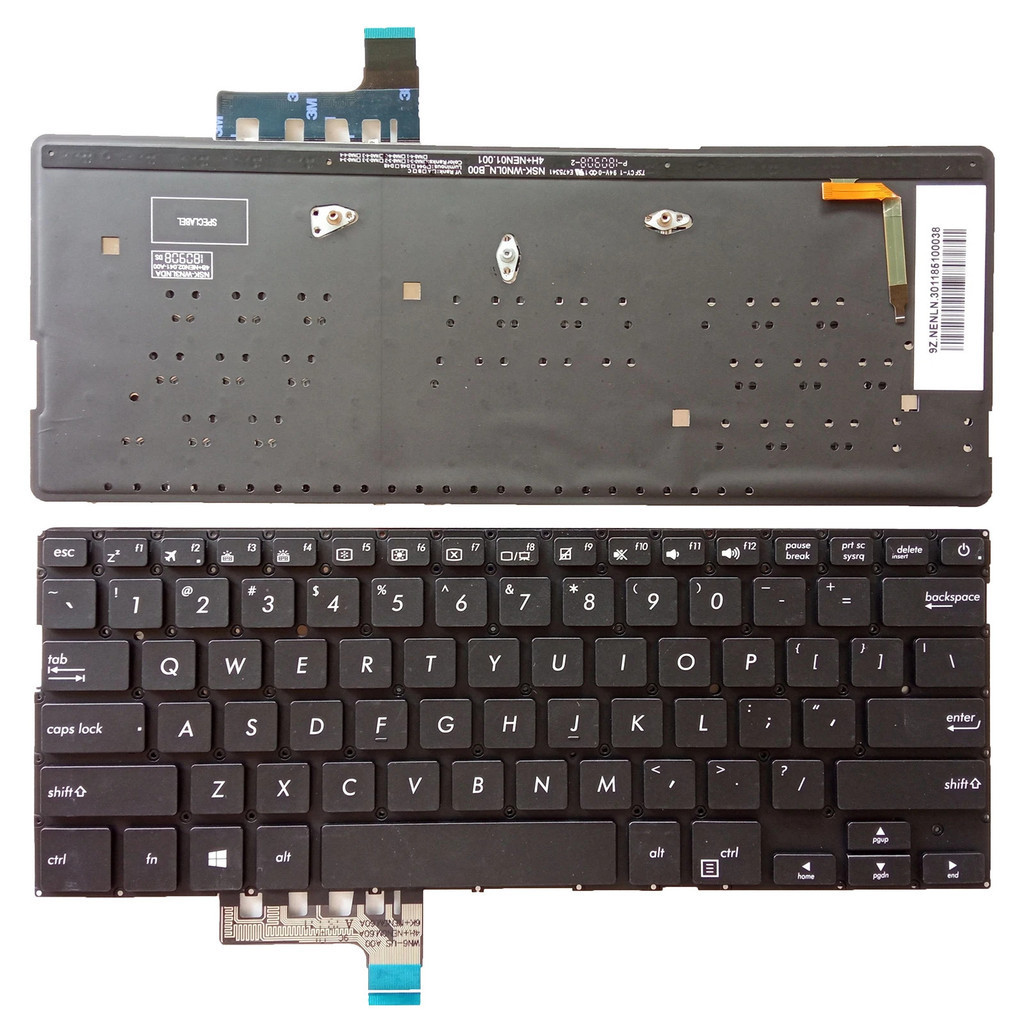 US Backlit Keyboard for Asus ZenBook U3100U UX331 UX331U UX331UA ...