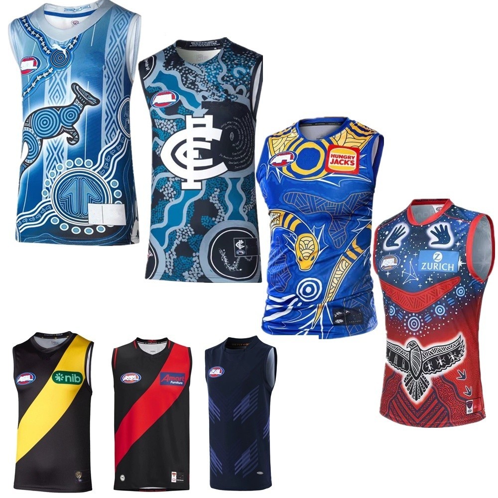 AFL jersey All teams 2023 2024 GWS GIANTS GUERNSEY Essendon Bombers St ...