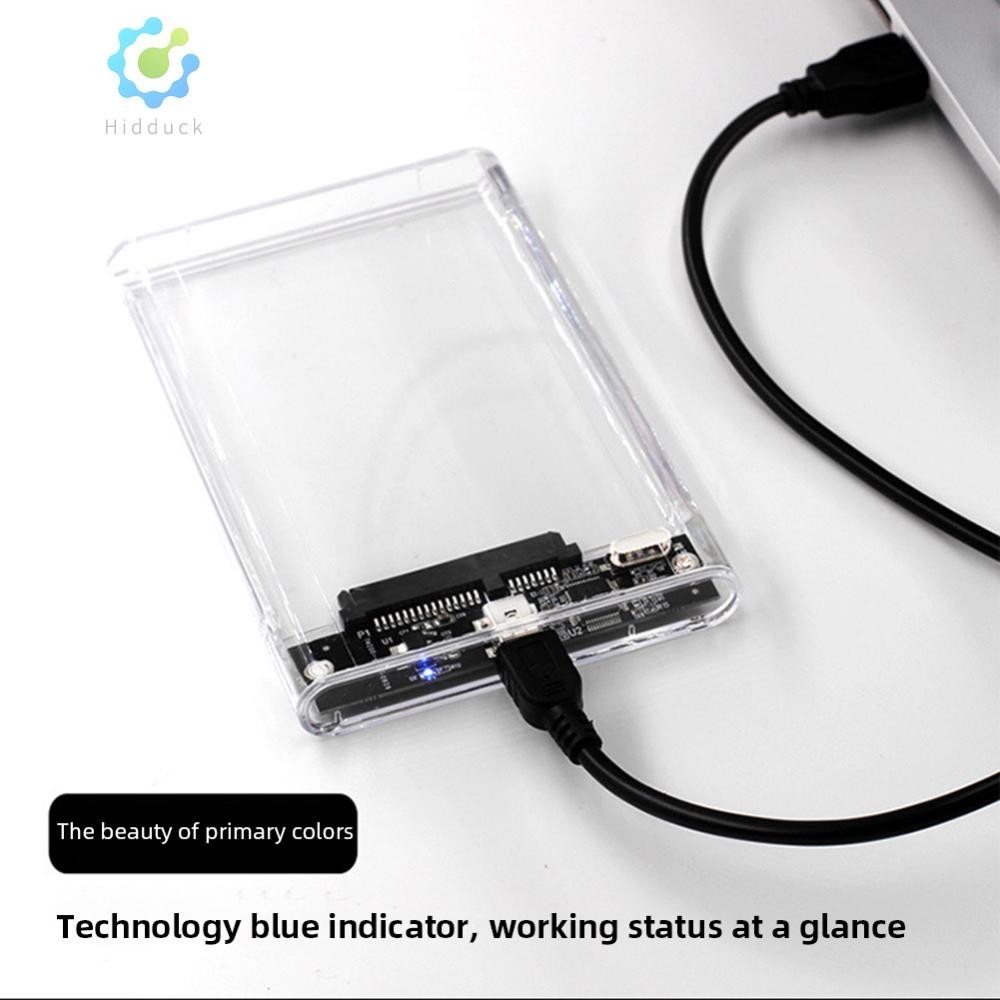 2.5 Inch HDD SSD Enclosure SATA Portable Solid State Drive Box for ...