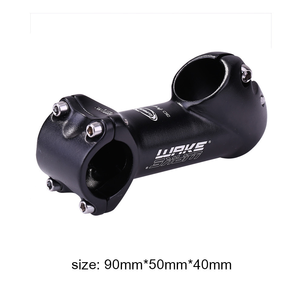 WAKE Bicycle Stem Alloy Positive Negative Stem Mountain Bike 45 Degree ...