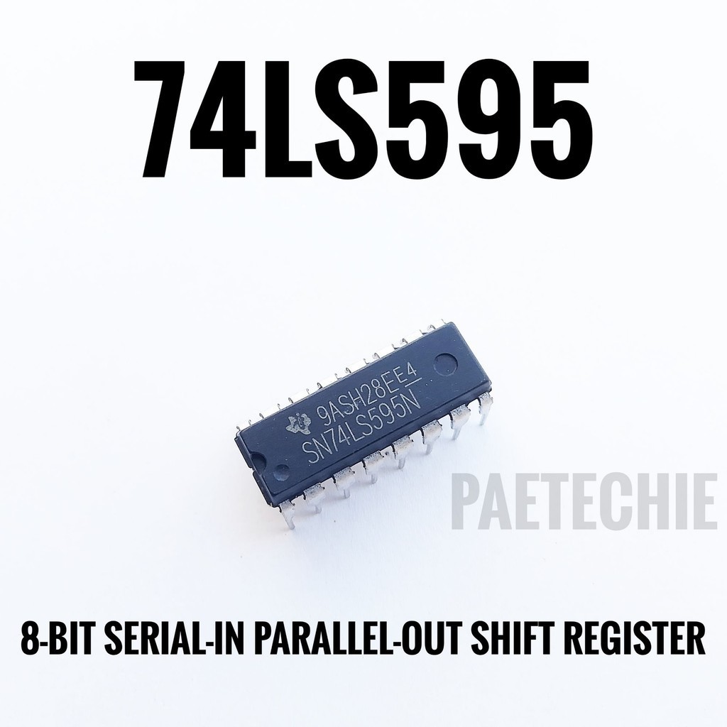 74LS595 SN74LS595N 74595 8-bit Serial-In Parallel-Out Shift Register IC ...