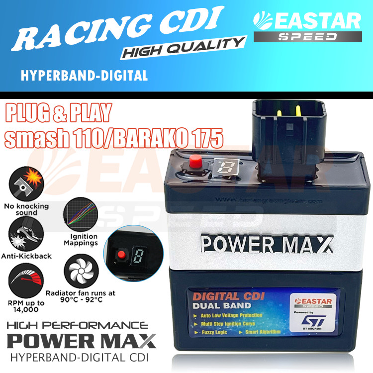 9 Mode Racing CDI for Smash 110/Barako 175 Dual Band | Shopee Philippines
