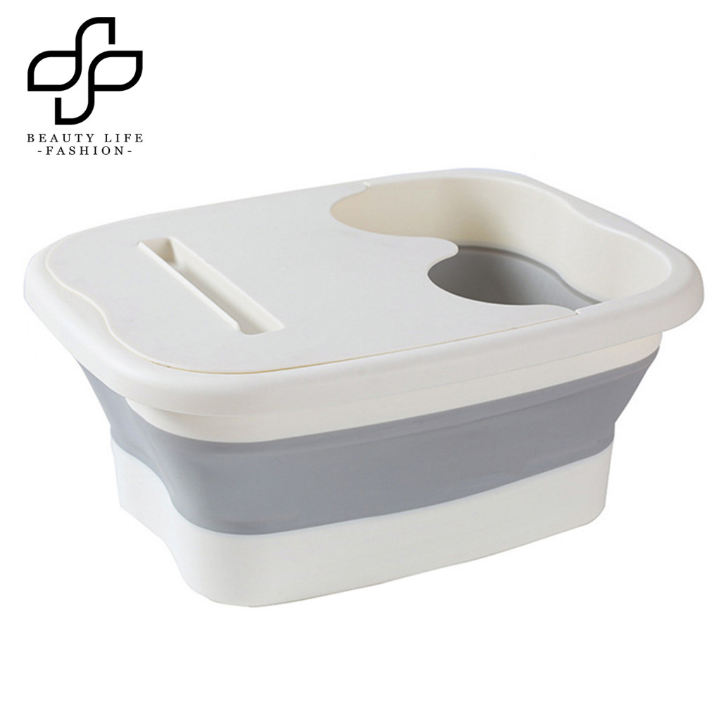 Swimming Pool Folding Footbath Basin Foot Pain Relief Solution Portable ...