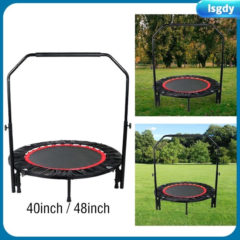 [Lsgdy] Mini Trampoline Folding Trampoline with Adjustable Foam Handle ...