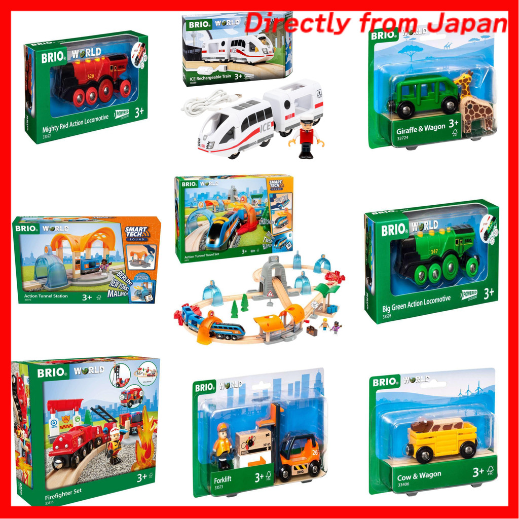 BRIO World Railway Series USB Rechargeable ICE Train 36088 Wooden Rail ...