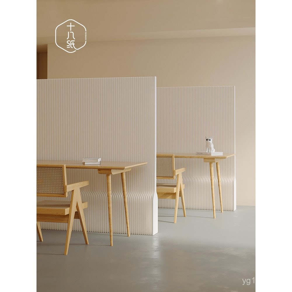 Eighteen Paper Partition Fence Self-Installation Office Entrance Screen ...