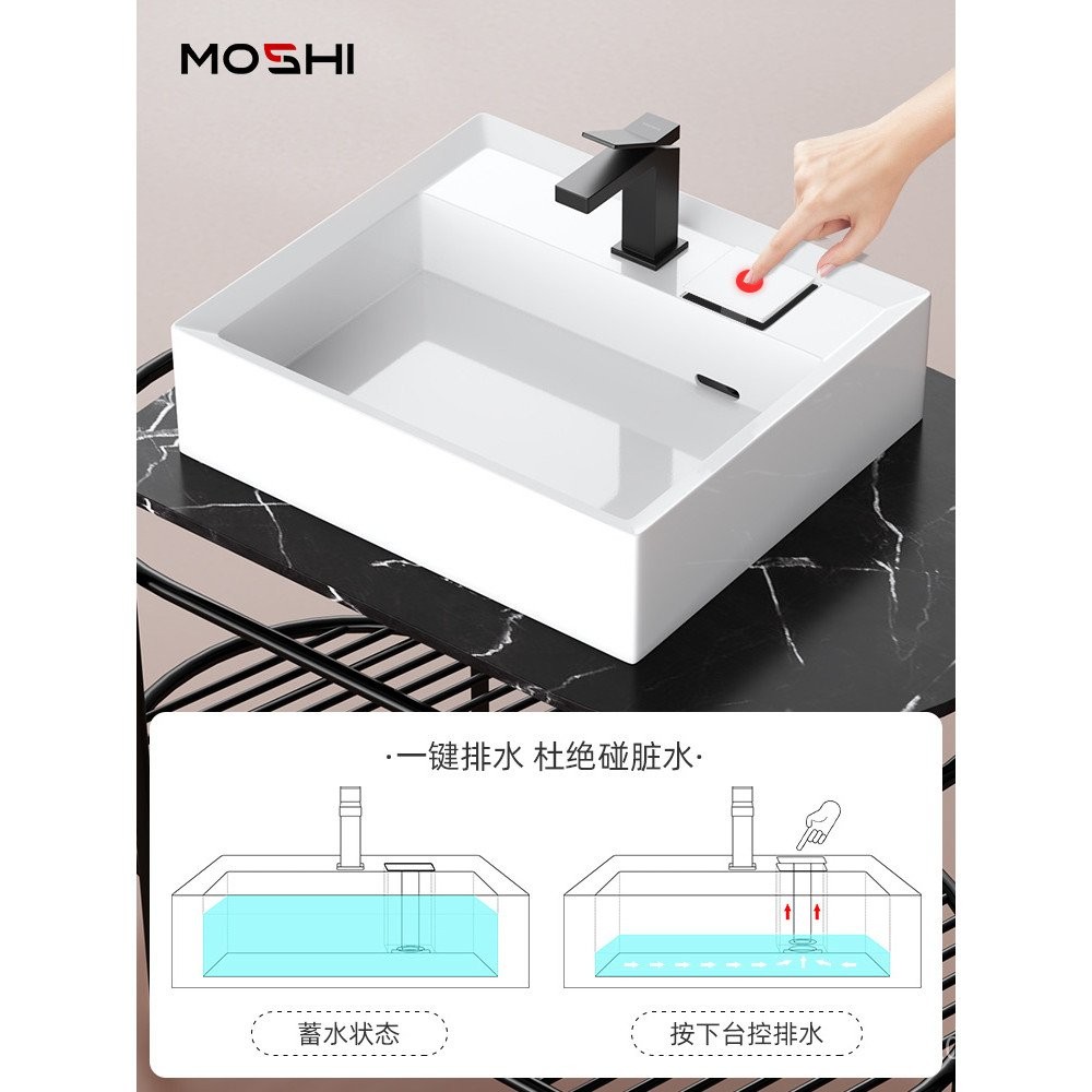 Single Basin Small Apartment Bathroom Above Counter Basin Balcony ...