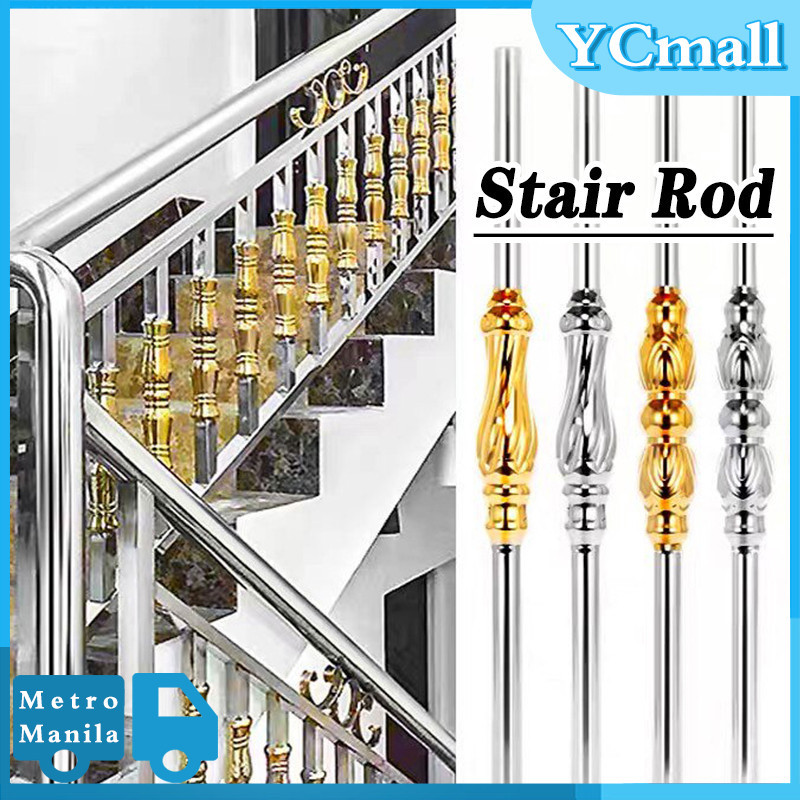 Stair Balcony Baluster Parts Stair Rod Stair Column European Style 304 ...