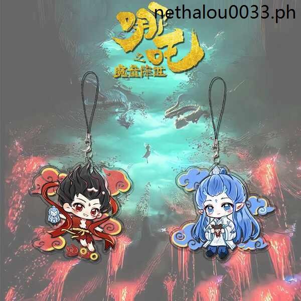 Nezha Magic Boy Haunted Sea Merchandise Mobile Phone Chain Cartoon ...