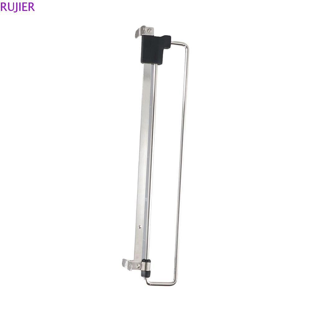 RUJIER Clothes Rod Adjustable Iron Sliding Rail Hanging Extending Heavy ...