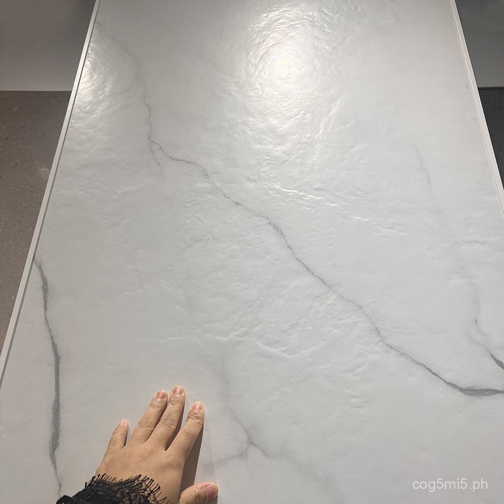 Snowy Glacier White Kitchen Wall Tiles Imitation Jazz White Marble Wall ...