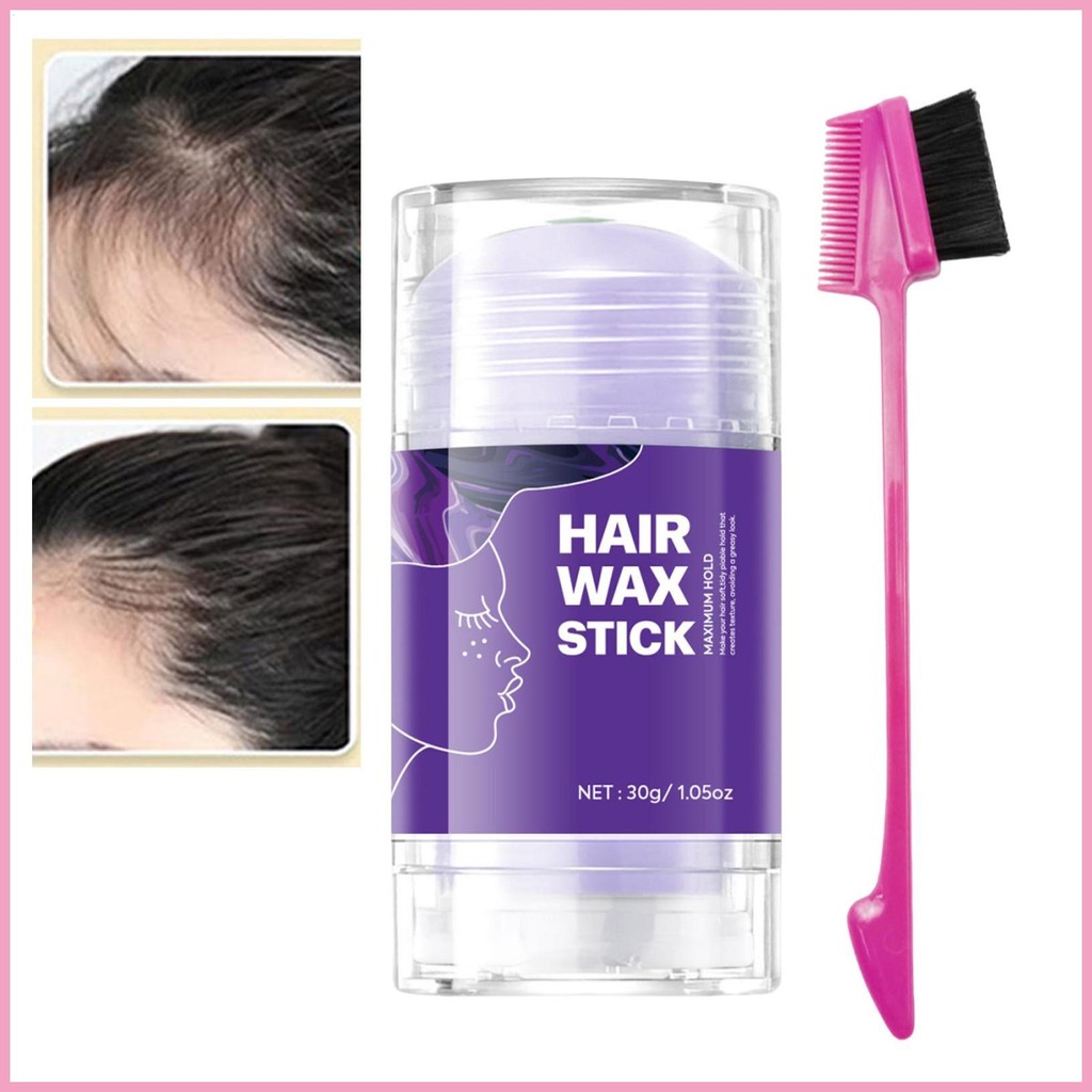 Styling Wax Stick Hair Styling Stick Finishing Gel for Braiding Strong ...
