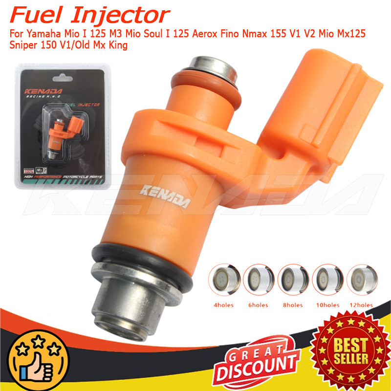 KENADA RACING Fuel Injector For Yamaha Mio I 125 M3 Mio Soul I 125 ...