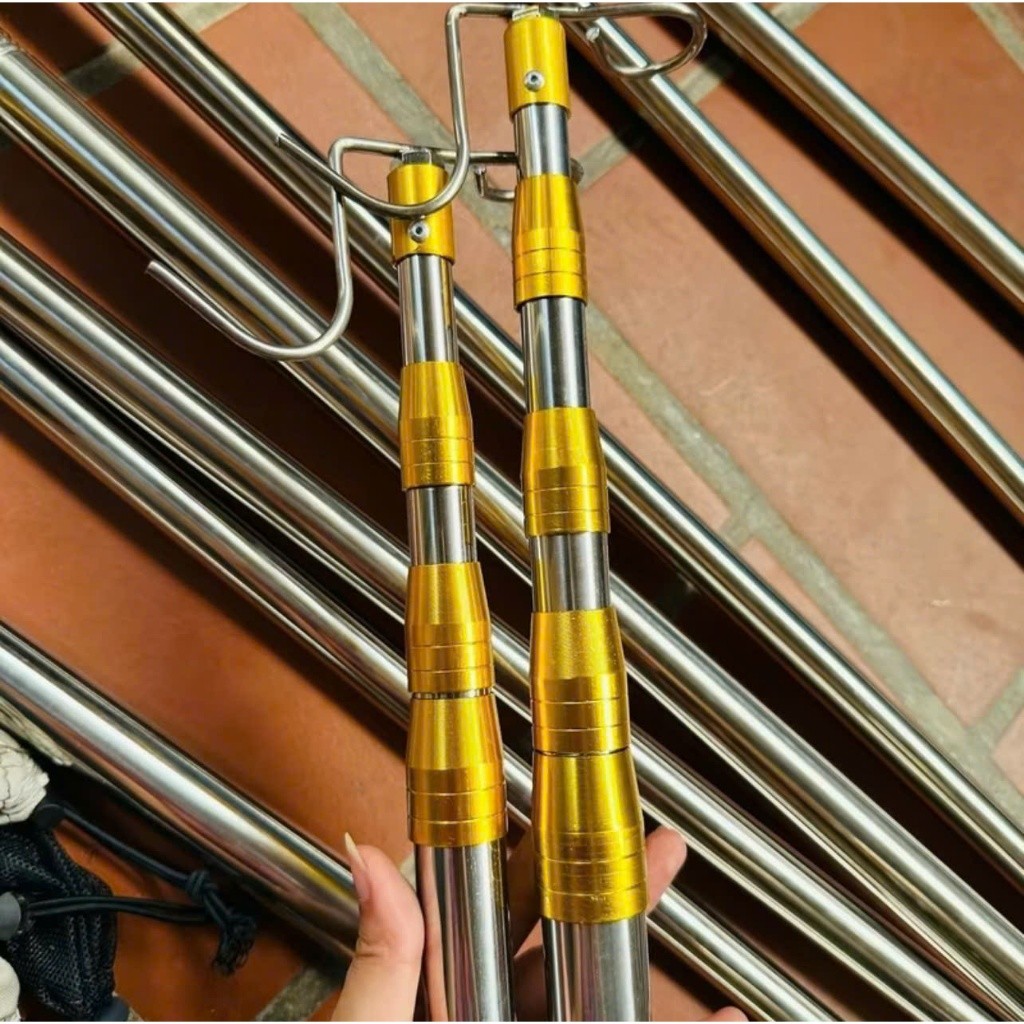 Stainless steel cage hanging pole 3m-4m-5m-6m 304 stainless steel cage ...