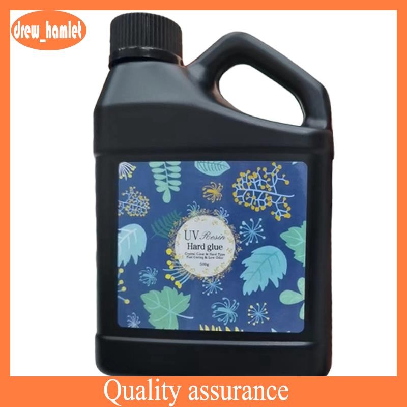 UV Resin 500g -Upgraded Crystal Clear Hard UV Fast Curing Epoxy Resin Supplies for Craft Jewelry ...