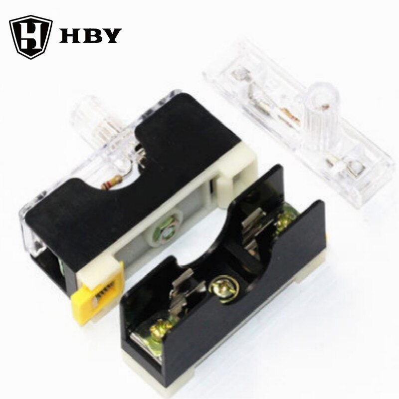 FS-101 with lamp fuse holder single rail fuse box FS10 6X30 built-in ...