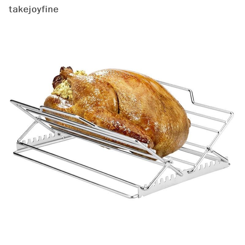 TFPH Turkey Roasting Rack, Universal Rib Roasting Rack, V-Shaped Rack ...
