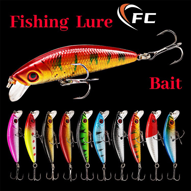 FC Sinking Minnow Fishing Lure Jigging Lure Fish Bait Fishing Gear ...