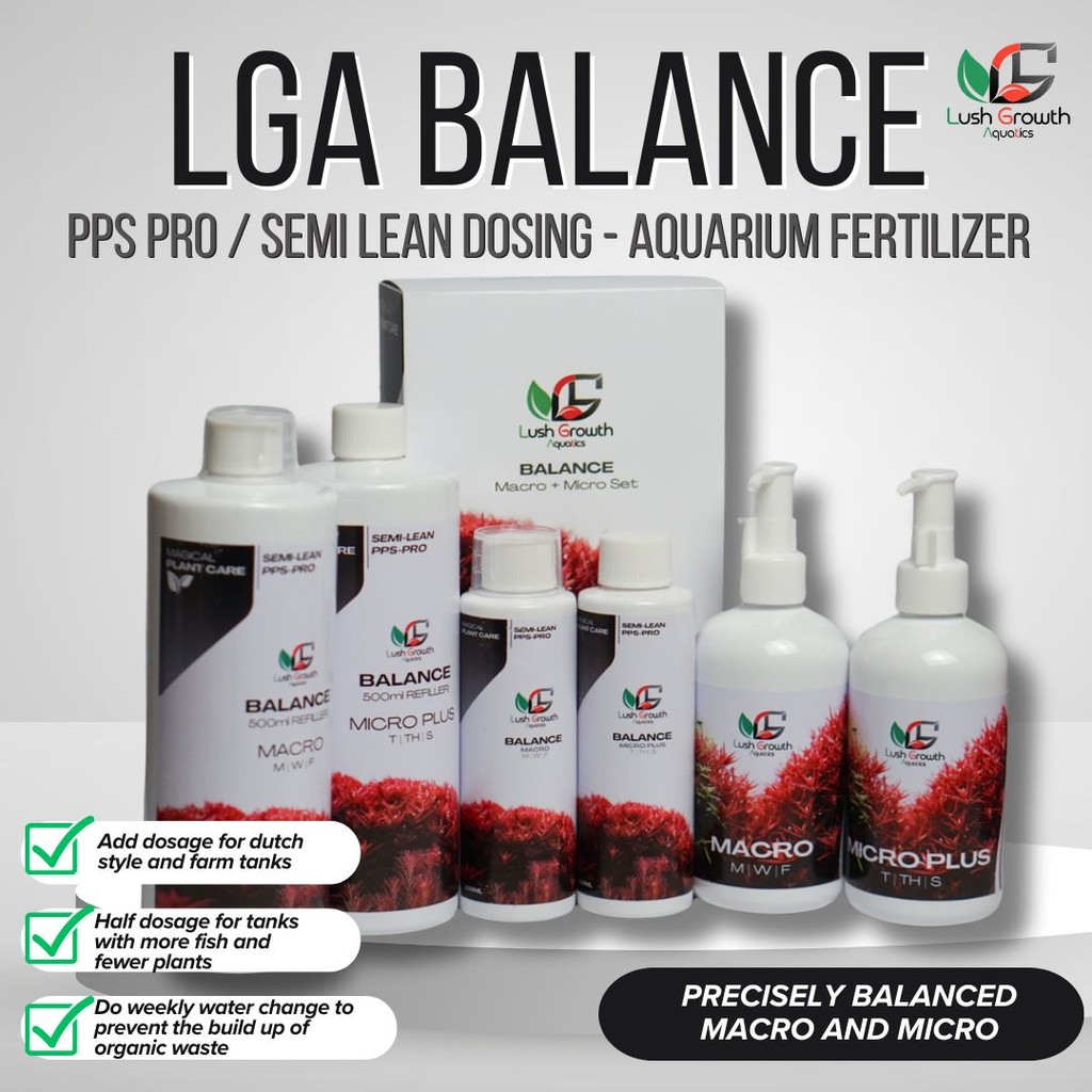 LGA BALANCE PPS-Pro Fertilizer – Semi-Lean Liquid Plant Nutrients for ...
