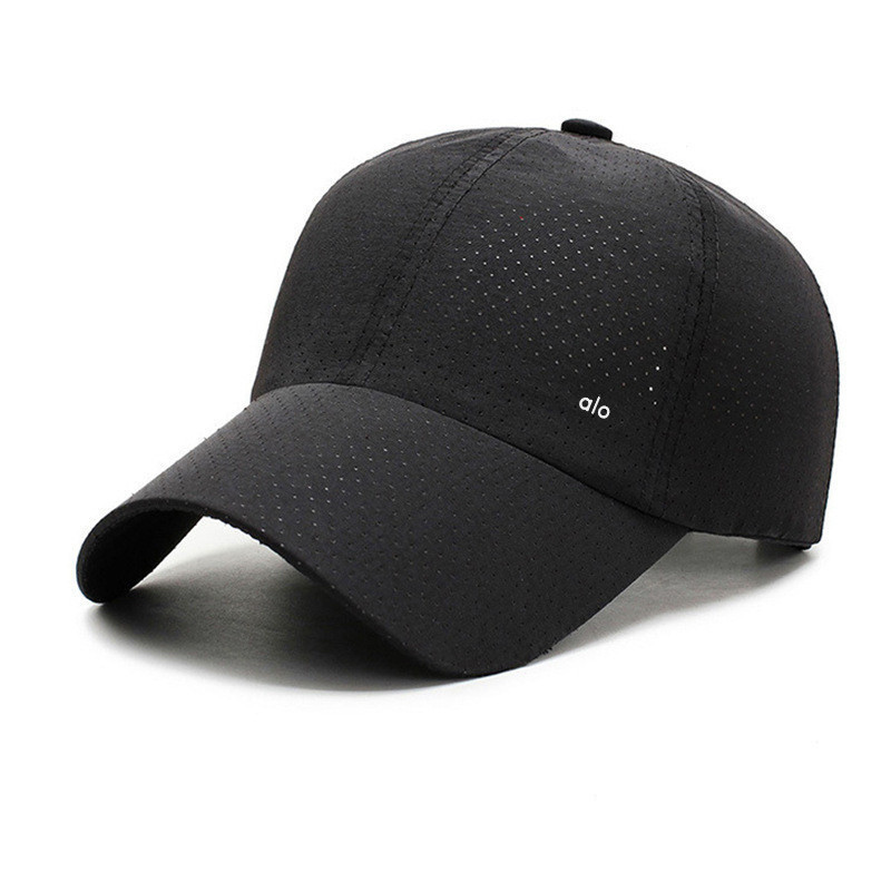 alo yoga Thin Men and Women Quick-Drying Mesh Peaked Cap Outdoor Sports ...