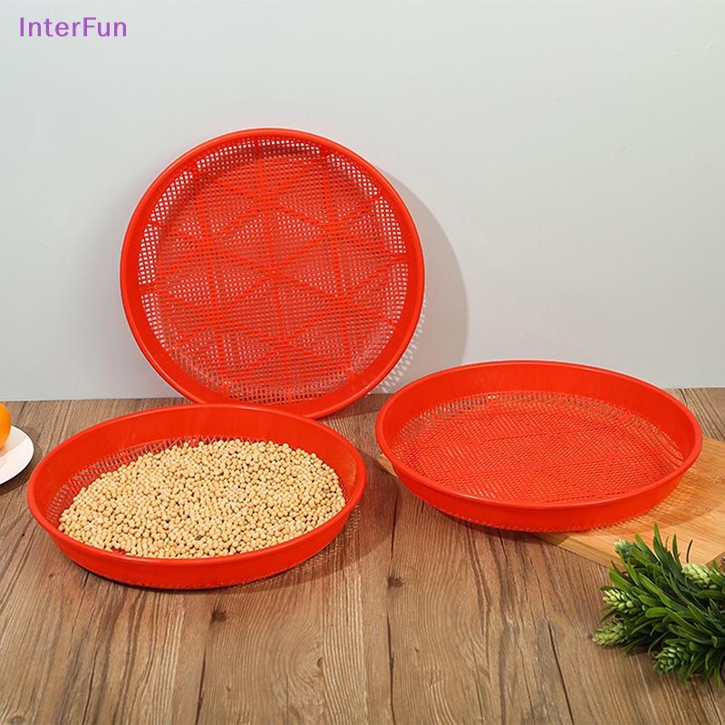 hot Garden Sieve Plastic Garden Sifter Gardening Seedling Tool For ...