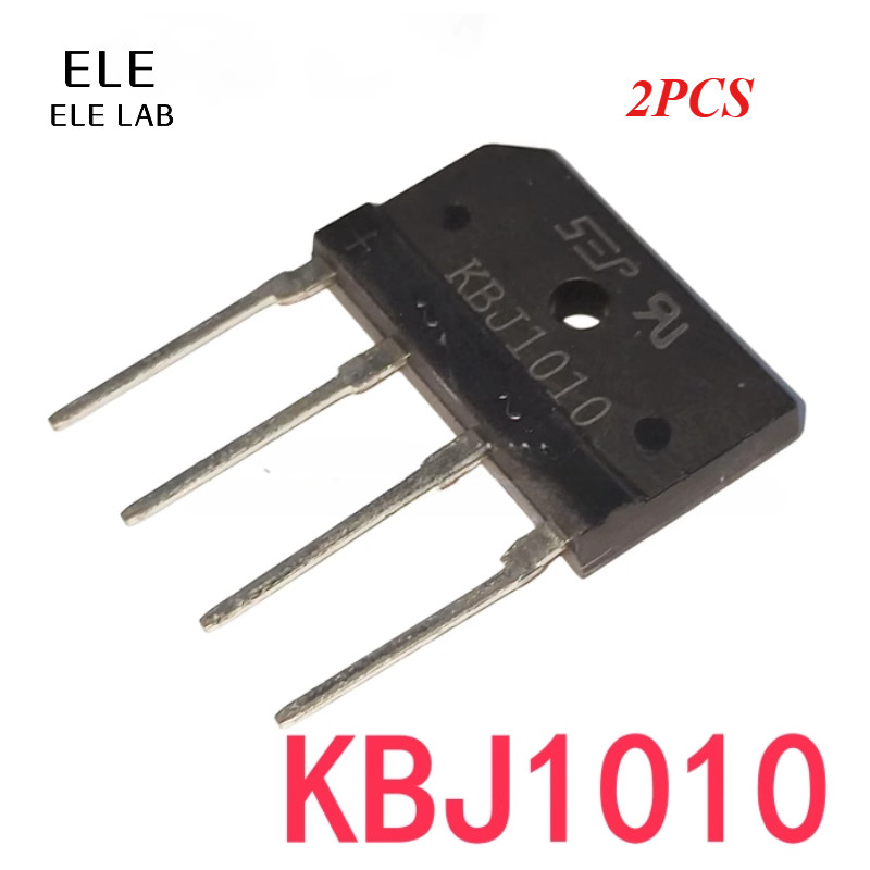 2PCS KBJ2510 KBJ1010 KBJ1510 KBJ3510 KBJ5010 Flat Bridge Rectifiers ...