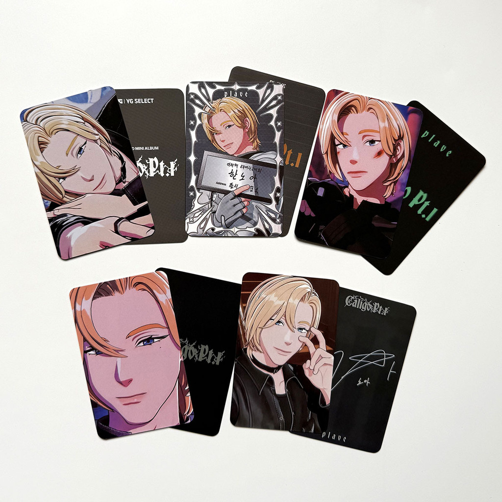 5pcs PLAVE Caligo Pt.1 2025 Season's Greetings Photocards ASTERUM 134-1 ...