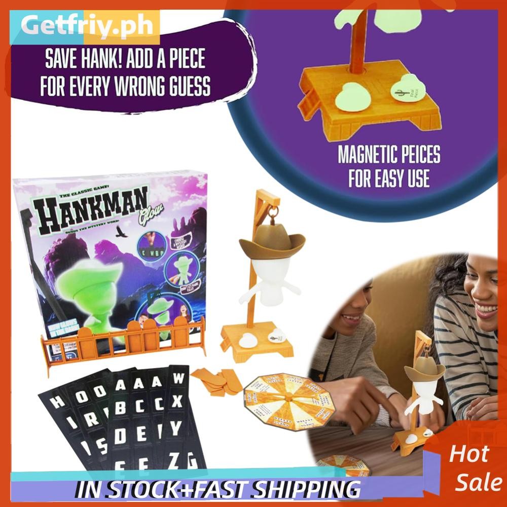 Magnetic Hangman Mystery Word Guessing Game Fun Board Game for Kids and ...
